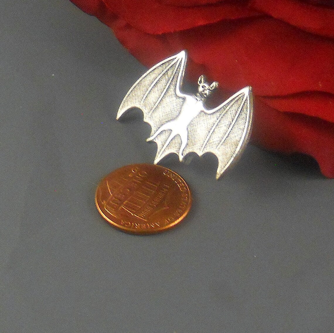 Bat Tie Pin Bat Brooch Bat Pin Bat Lapel Pin Steampunk Tie - Etsy
