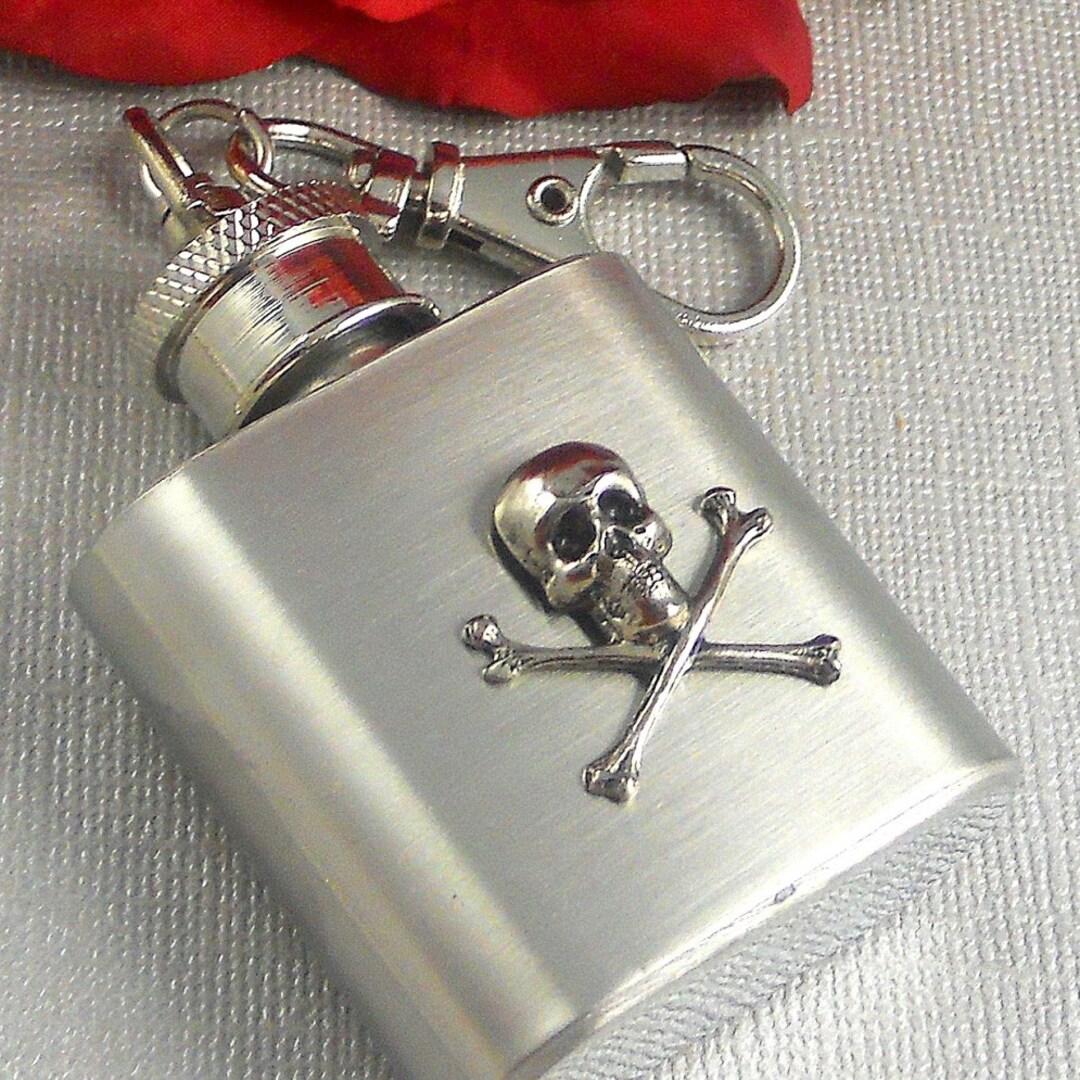 Black Friday Sale Mini Flask, Keychain, Flask, Steampunk, Steampunk ...