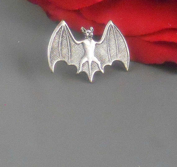 Bat Tie Pin Bat Brooch Bat Pin Bat Lapel Pin Steampunk Tie | Etsy