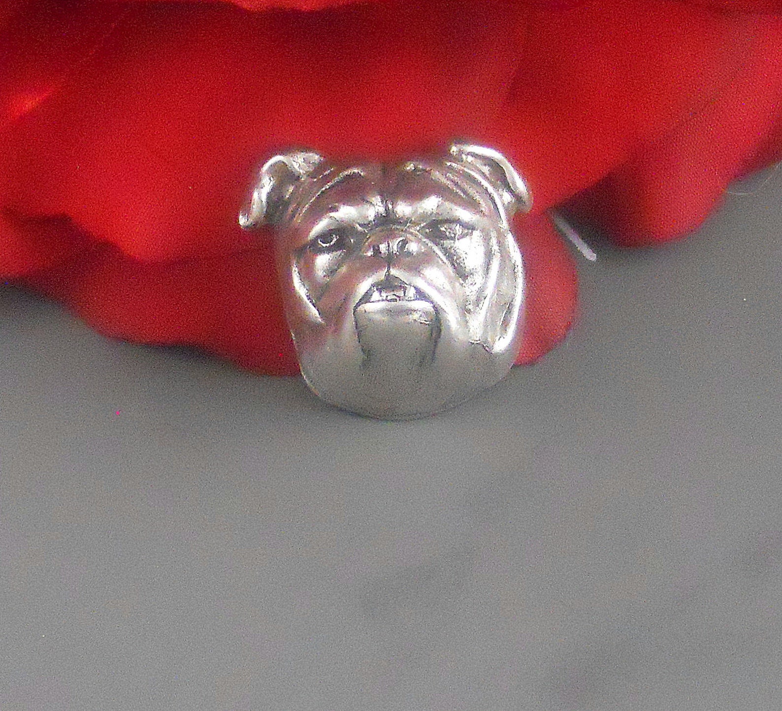 Bull Dog Tie Pin Bulldog Tie Tack Dog Tie Clip Brass Dog | Etsy