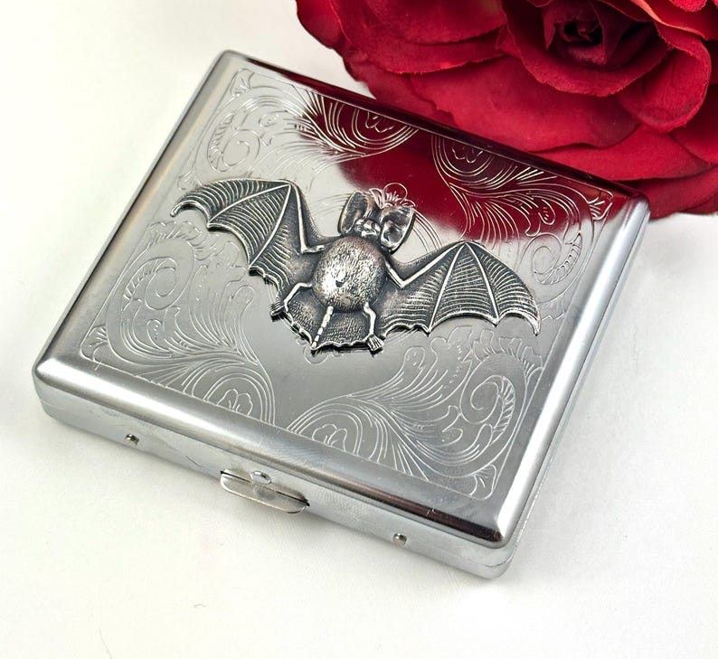 Cigarettes Case Holder Smoking Accessories Men Women Gothic Inspired ...