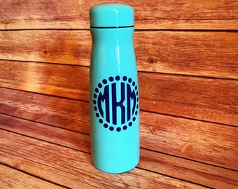 Preppy water bottle | Etsy