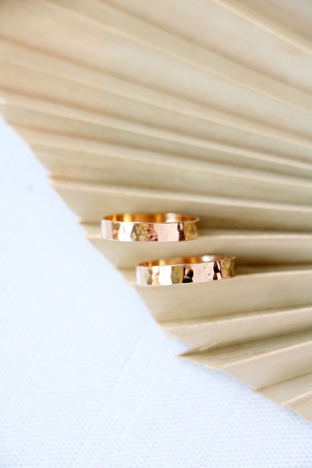 Cigar Band Ring - Thick Textured Ring - Stacking Ring - Stackable Rings ...