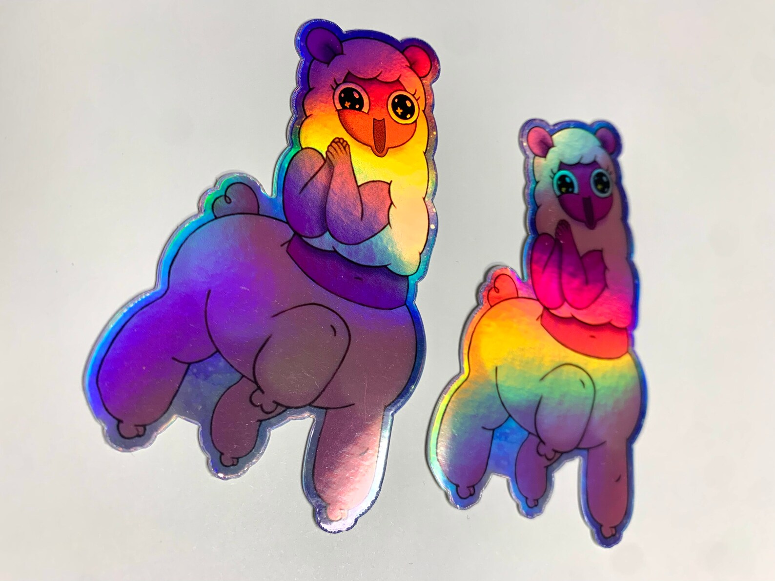 Centaurworld Wammawink Fanart Holographic Stickers - Etsy