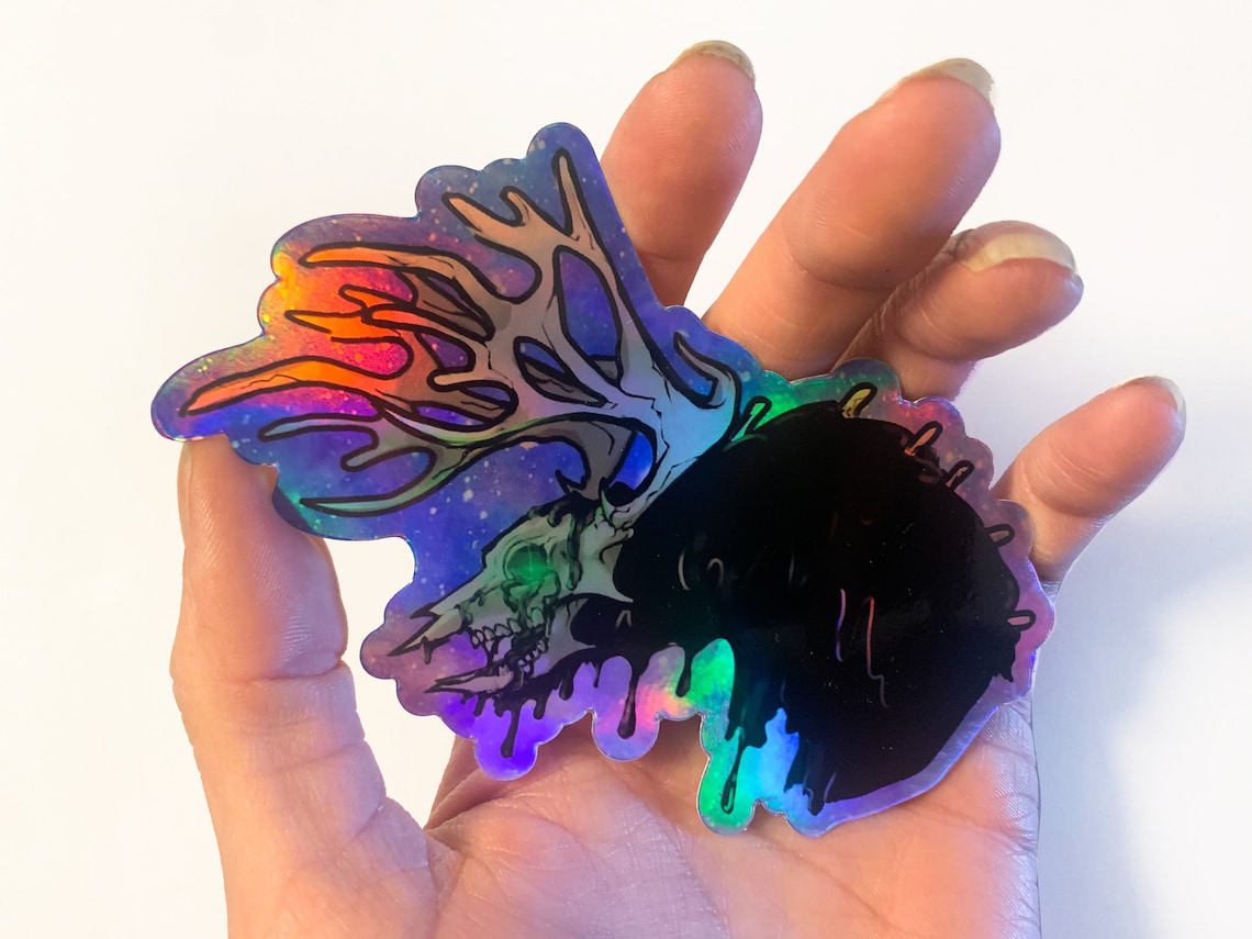Buy Centaurworld Nowhere King Fanart Holographic Stickers Online in ...