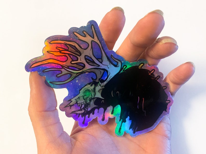 Centaurworld Nowhere King Fanart Holographic Stickers - Etsy