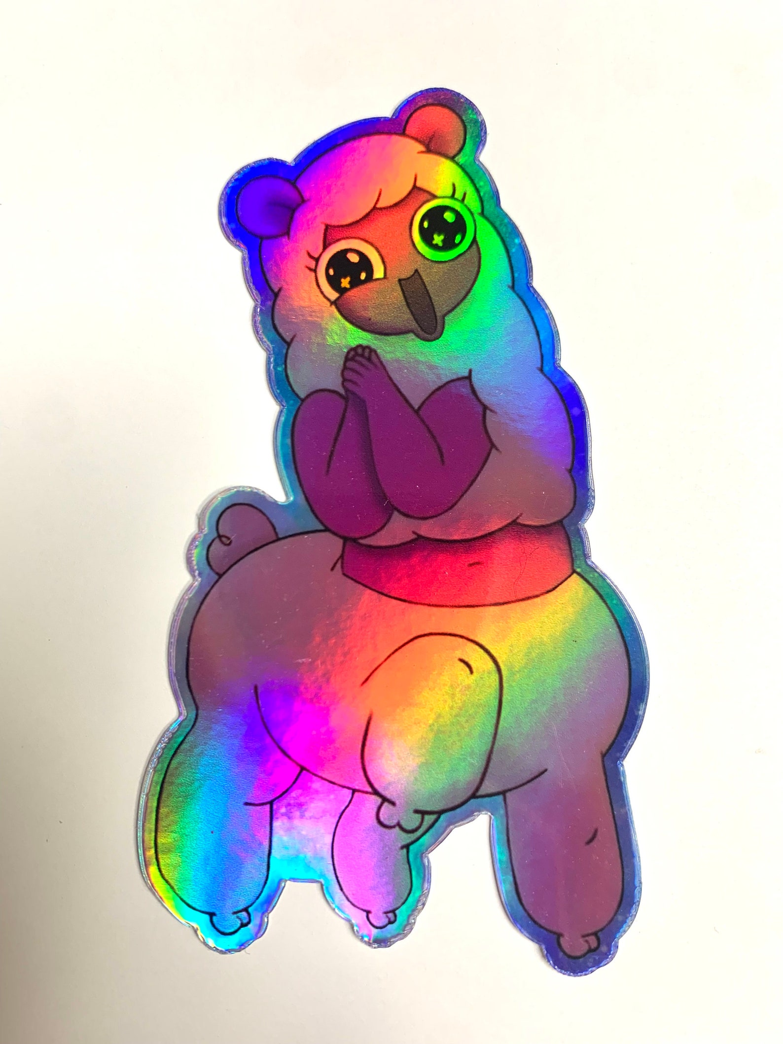 Centaurworld Wammawink Fanart Holographic Stickers - Etsy