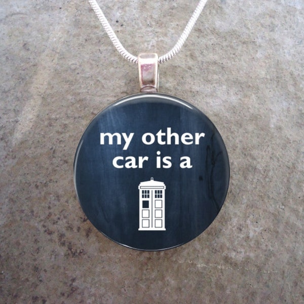 Tardis Key Necklace - Etsy