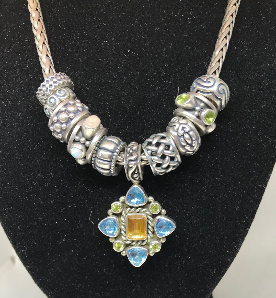 Sterling Silver by Thomas Tso, Navajo. Beautiful Byzantine Chain With ...