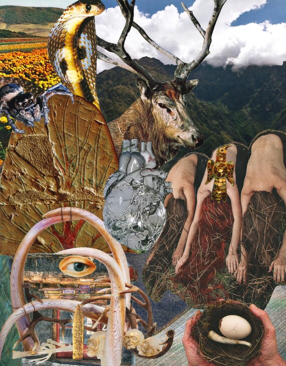 A Poem About Earthly Things: 11x14 Fine Art Print Witchy - Etsy