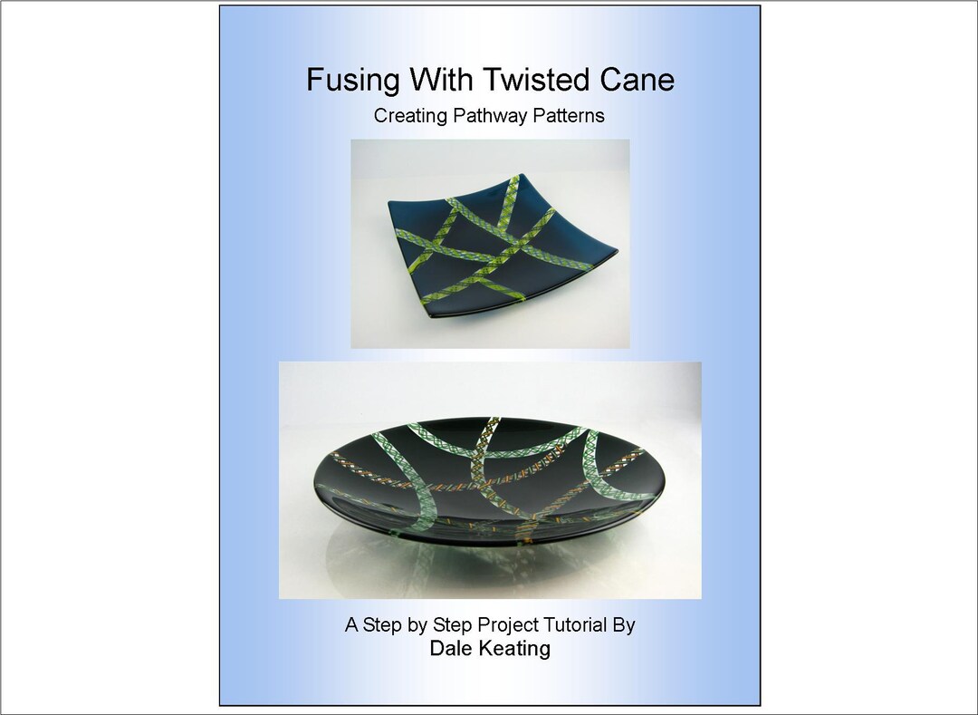 Fusing With Twisted Cane; Creating Pathway Patterns, PDF E-tutorial Digital Download, - Etsy