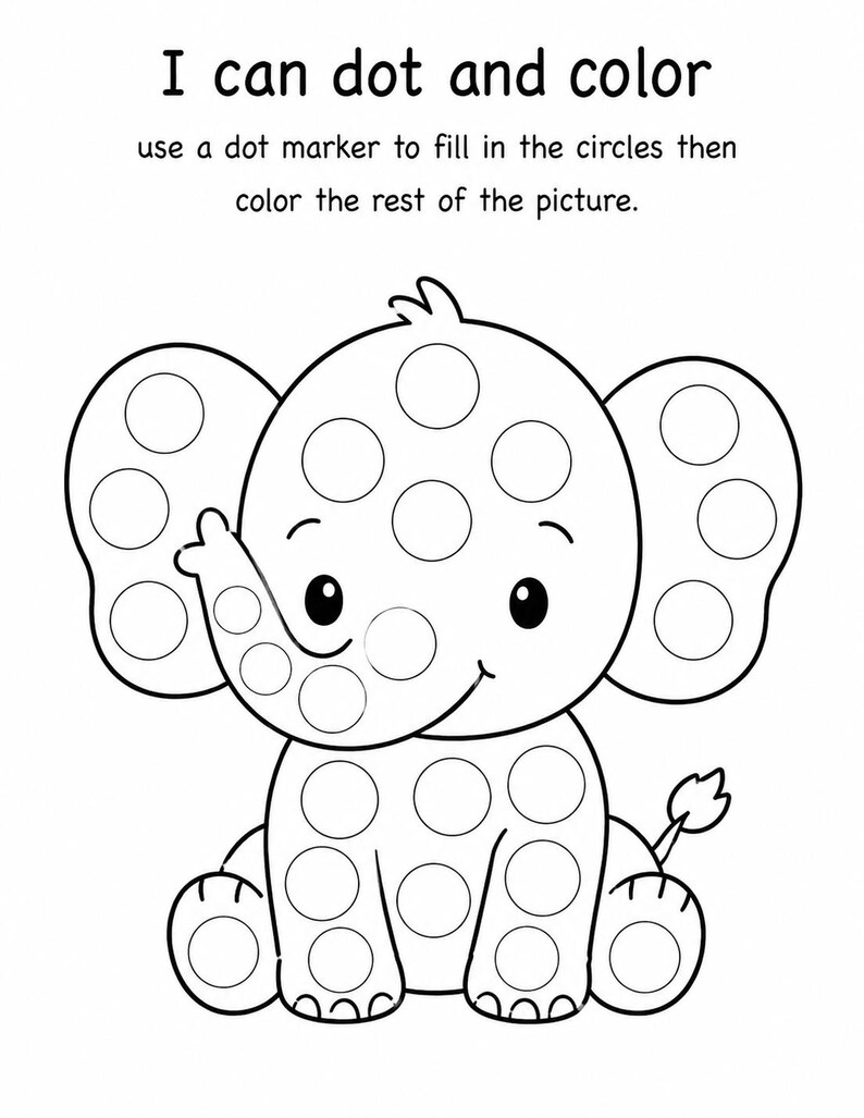 Toddler Dot Marker Activity Book: ABC Alphabet Printable Learning ...