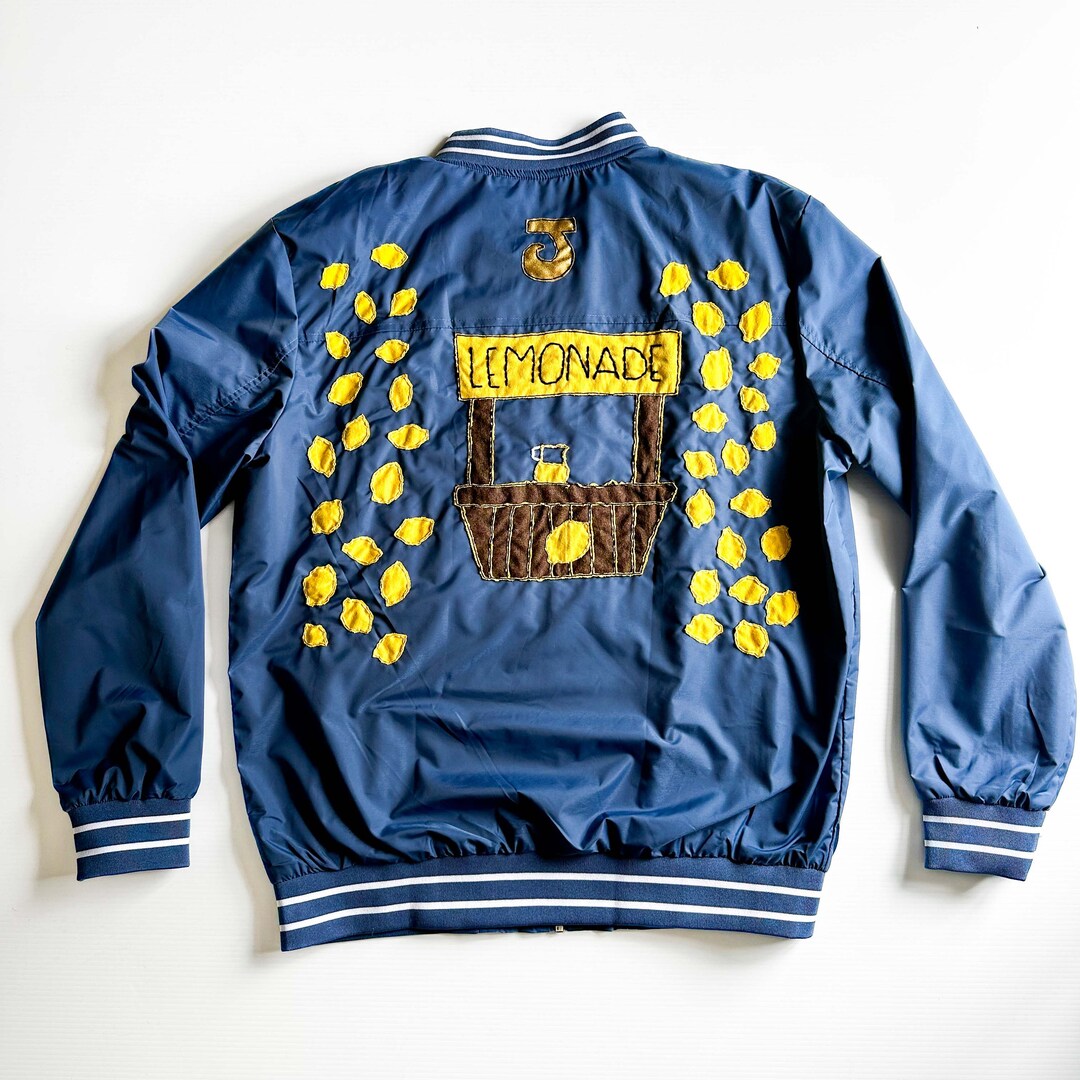 When Life Gives You Lemons • Hand-stitched • Bomber Jacket - Large ...