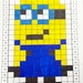 Minion Crocheted Granny Square Blanket Pattern - Etsy
