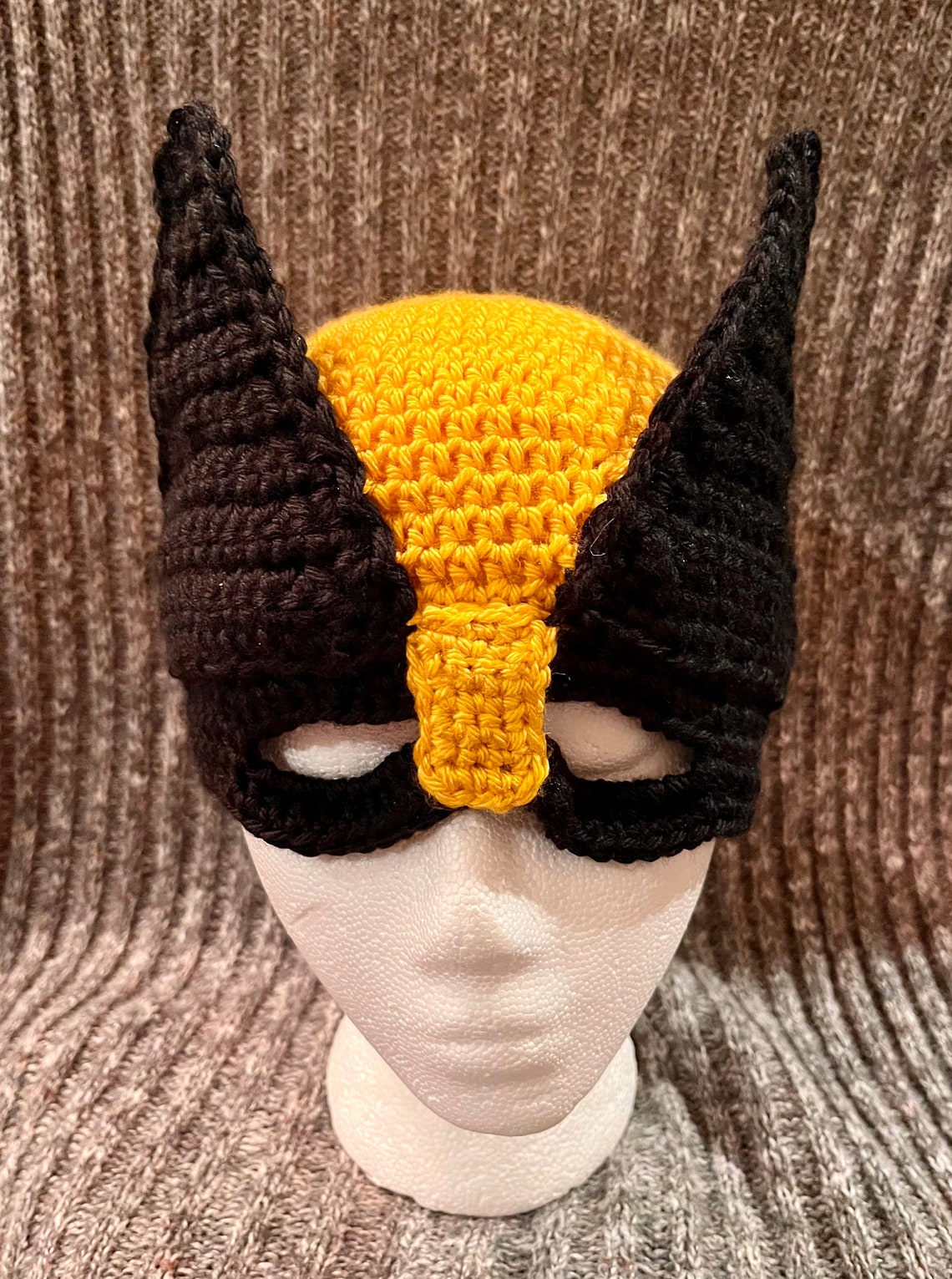 Wolverine Crochet Hat PATTERN, Costume Hat PATTERN, Superhero Hat ...