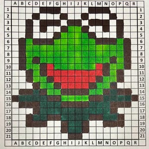 Frog Crocheted Granny Square Blanket Pattern - Etsy