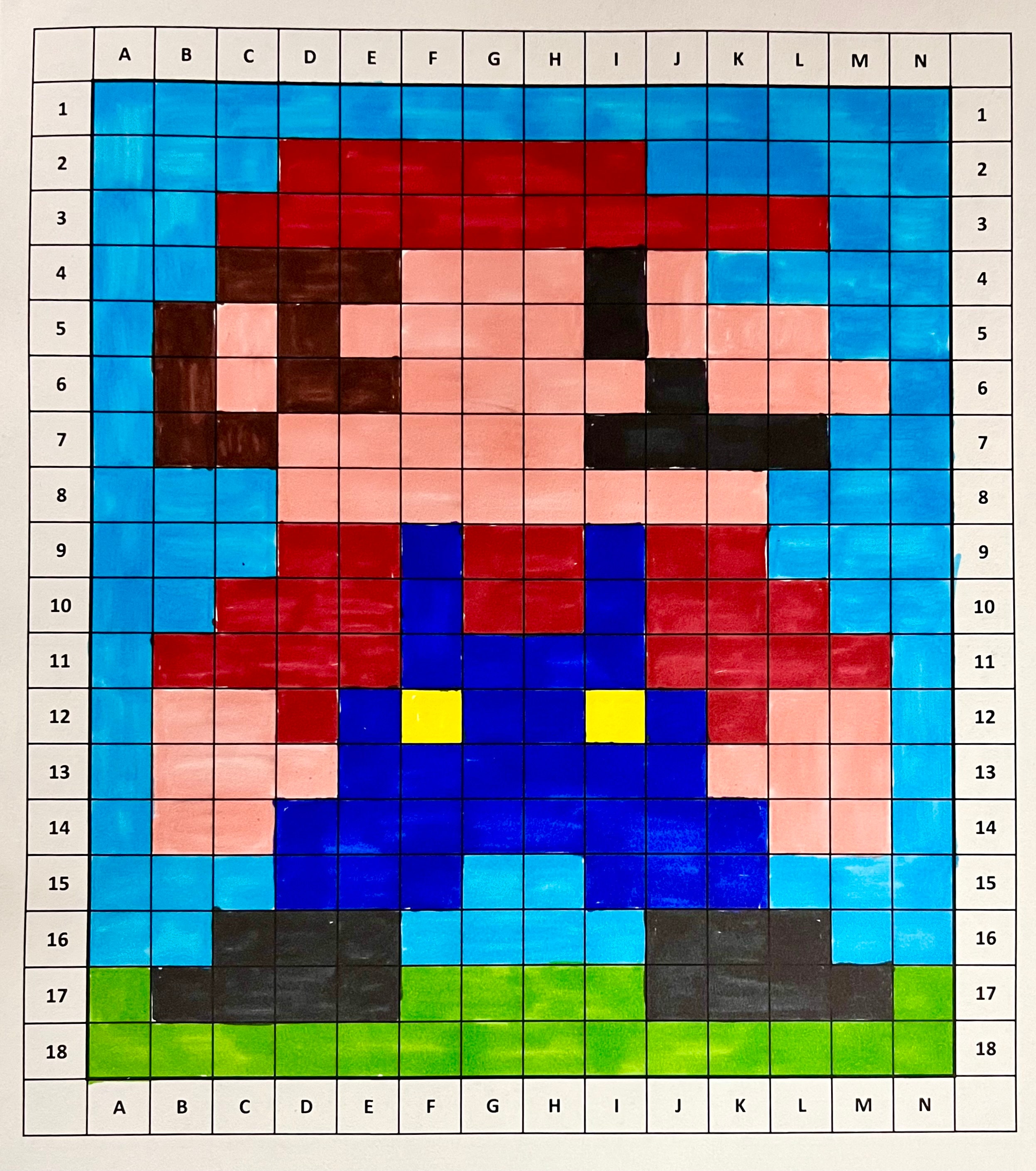 Mario Crocheted Blanket Pattern - Etsy