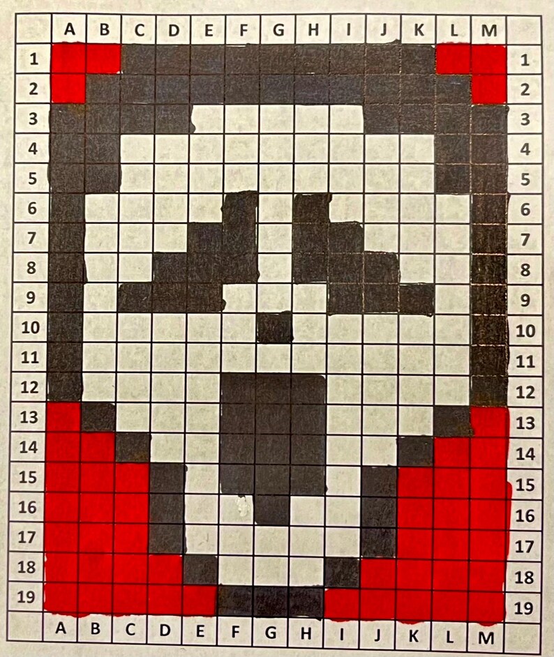 Scream Mask Crocheted Granny Square Blanket Pattern - Etsy