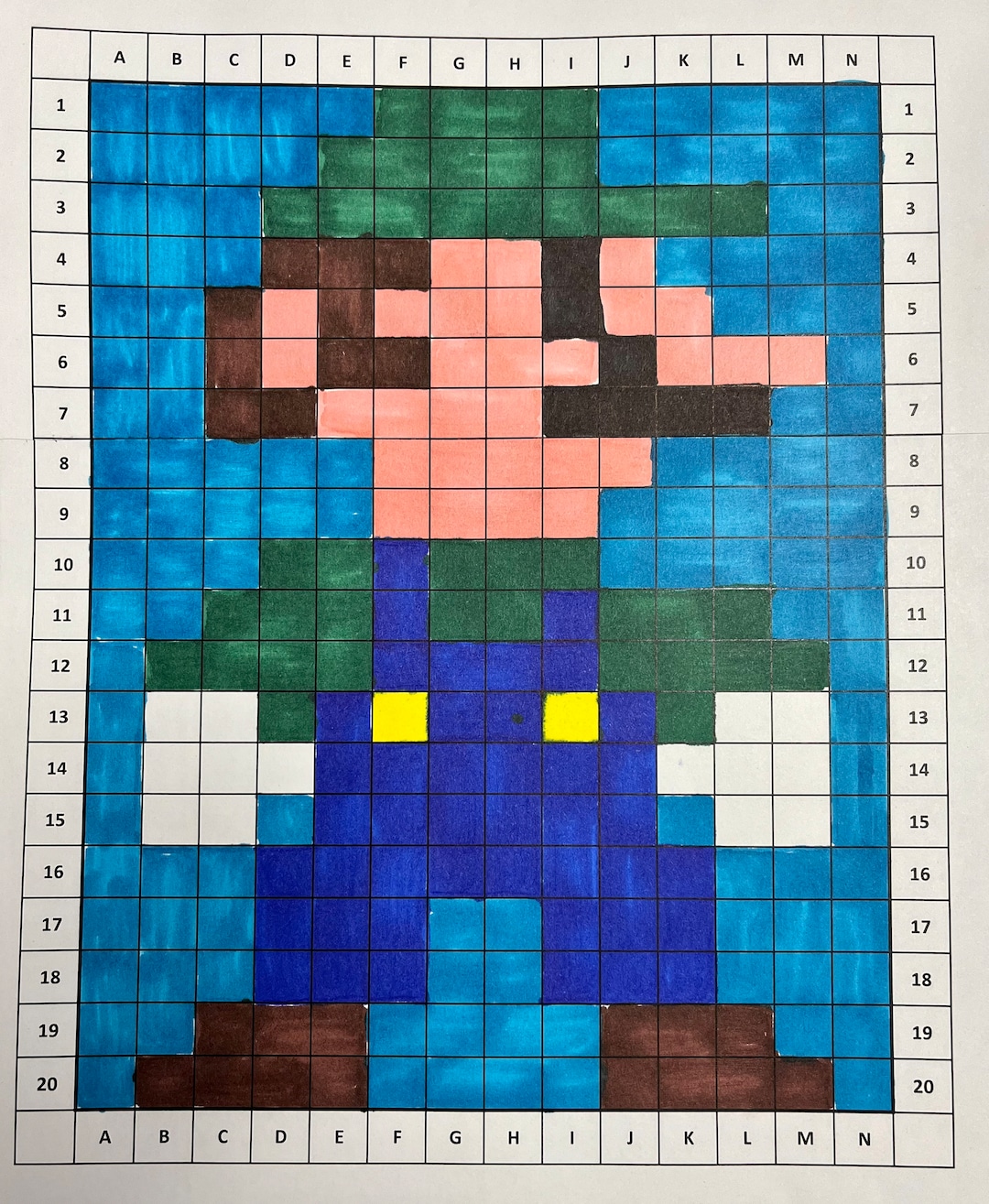 Luigi Crochet Granny Square Blanket Pattern - Etsy