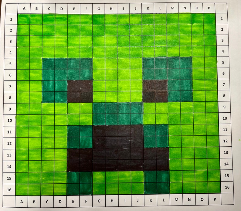 Minecraft Creeper Blanket Crochet Pattern at Maria Robichaux blog