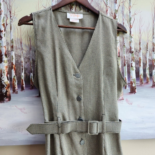 Button Front Dress - Etsy