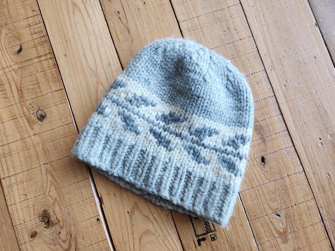 Cowichan Wool Handmade Knit Toque / Hat - Etsy