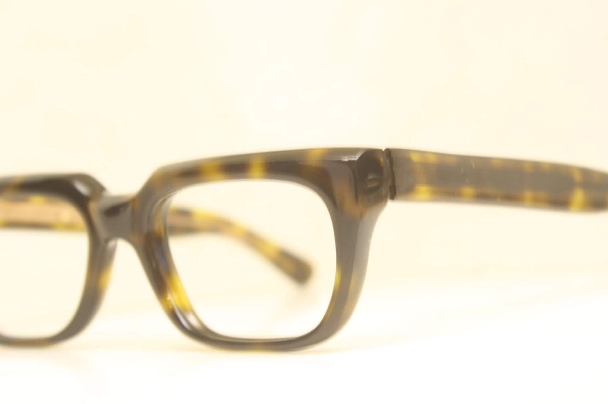 Unused Tortoise Vintage Eyeglasses Men Retro Glasses Frames Horn Rimmed ...