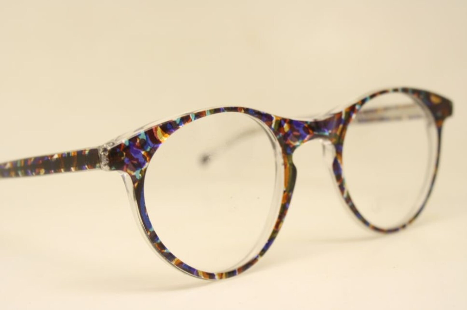 Vintage Eyeglass Frames Colorful Retro P3 Shaped 1980's - Etsy