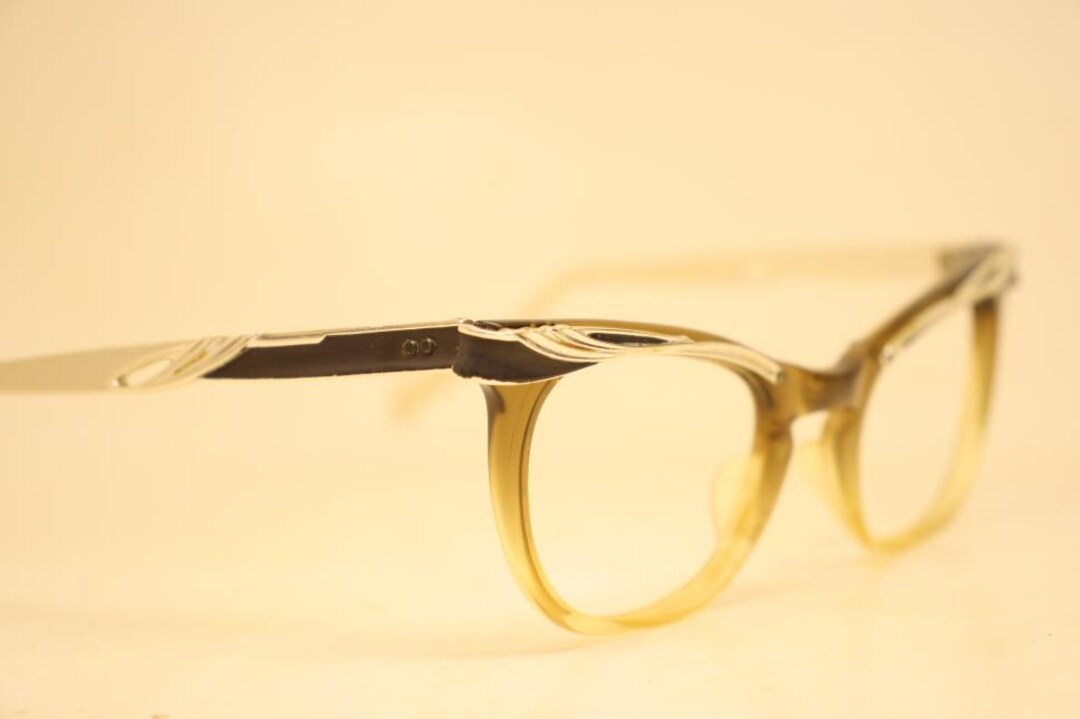 Vintage American Optical Combination Cat Eye Glasses Frames 1950s 1960s ...