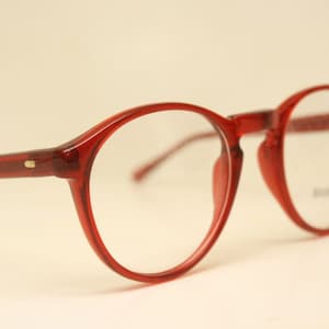 Vintage Eyeglass Frames Red Retro Glasses P3 1980's - Etsy