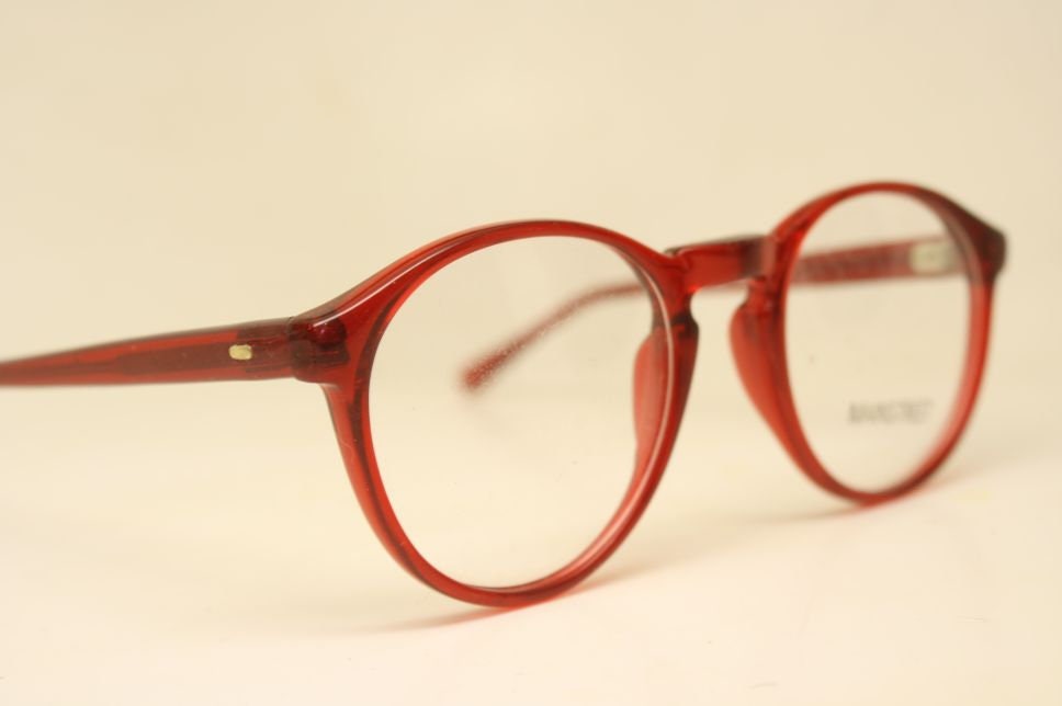 Vintage Eyeglass Frames Red Retro Glasses P3 1980's - Etsy