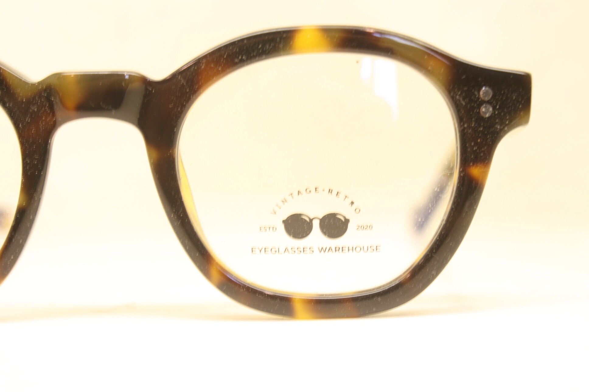 Tortoise Retro Horn Rimmed Glasses P3 Frames 1960s Vintage Style ...