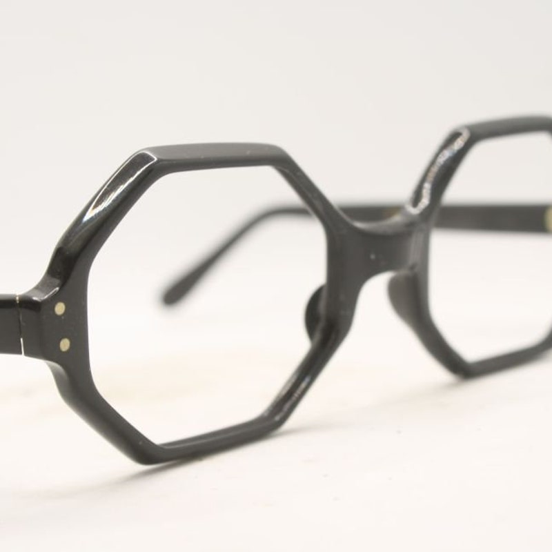 Octagon Eyeglasses - Etsy