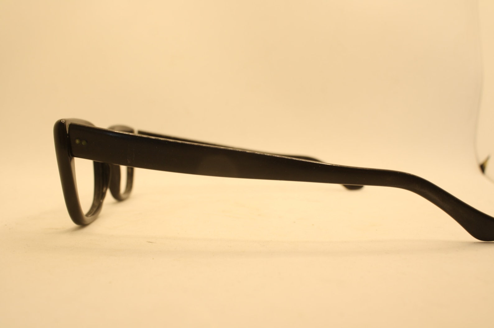 Black Retro Glasses Vintage Eyeglass Frames 1960's Horn Rimmed - Etsy