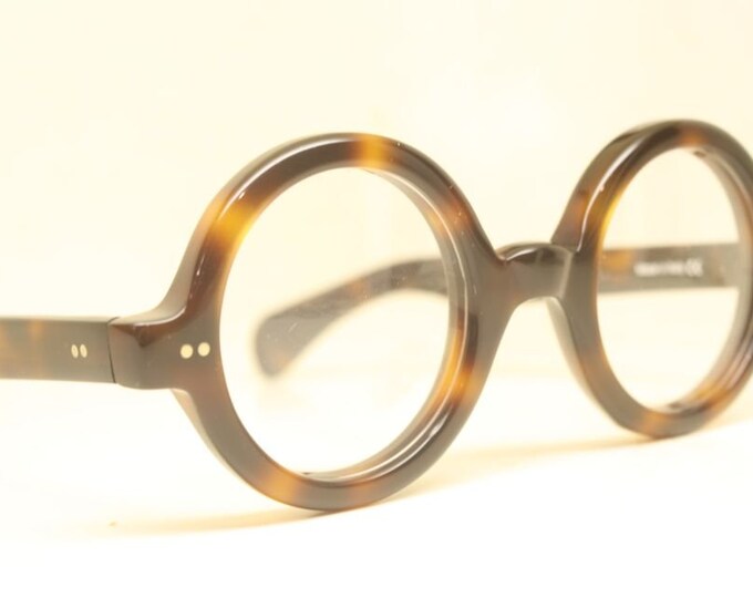 Beautiful Tortoise Vintage Style Eye Glasses Retro Frames Round Glasses ...