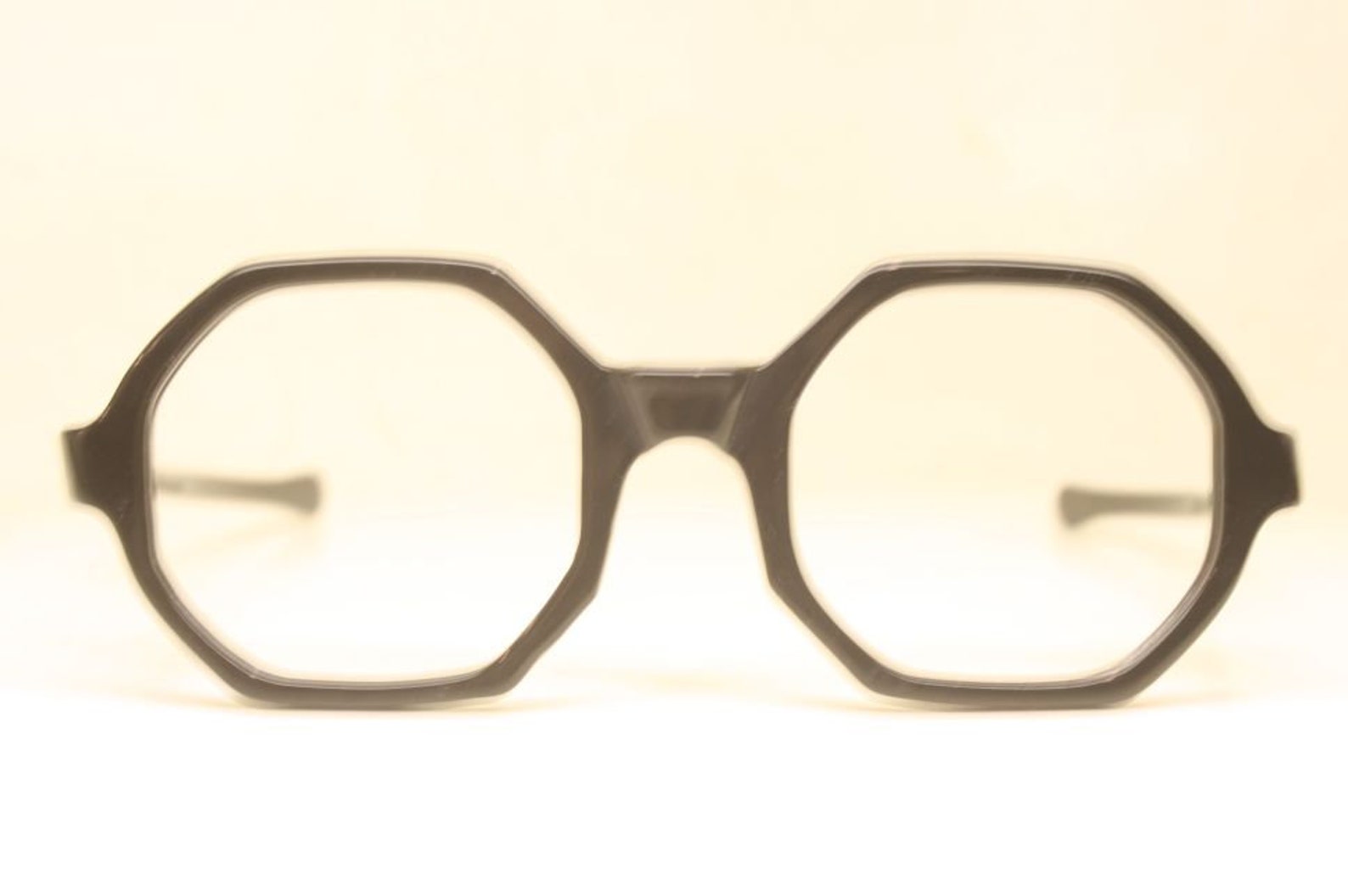Black Octagonal Vintage Eyeglasses Retro Glasses Frames - Etsy