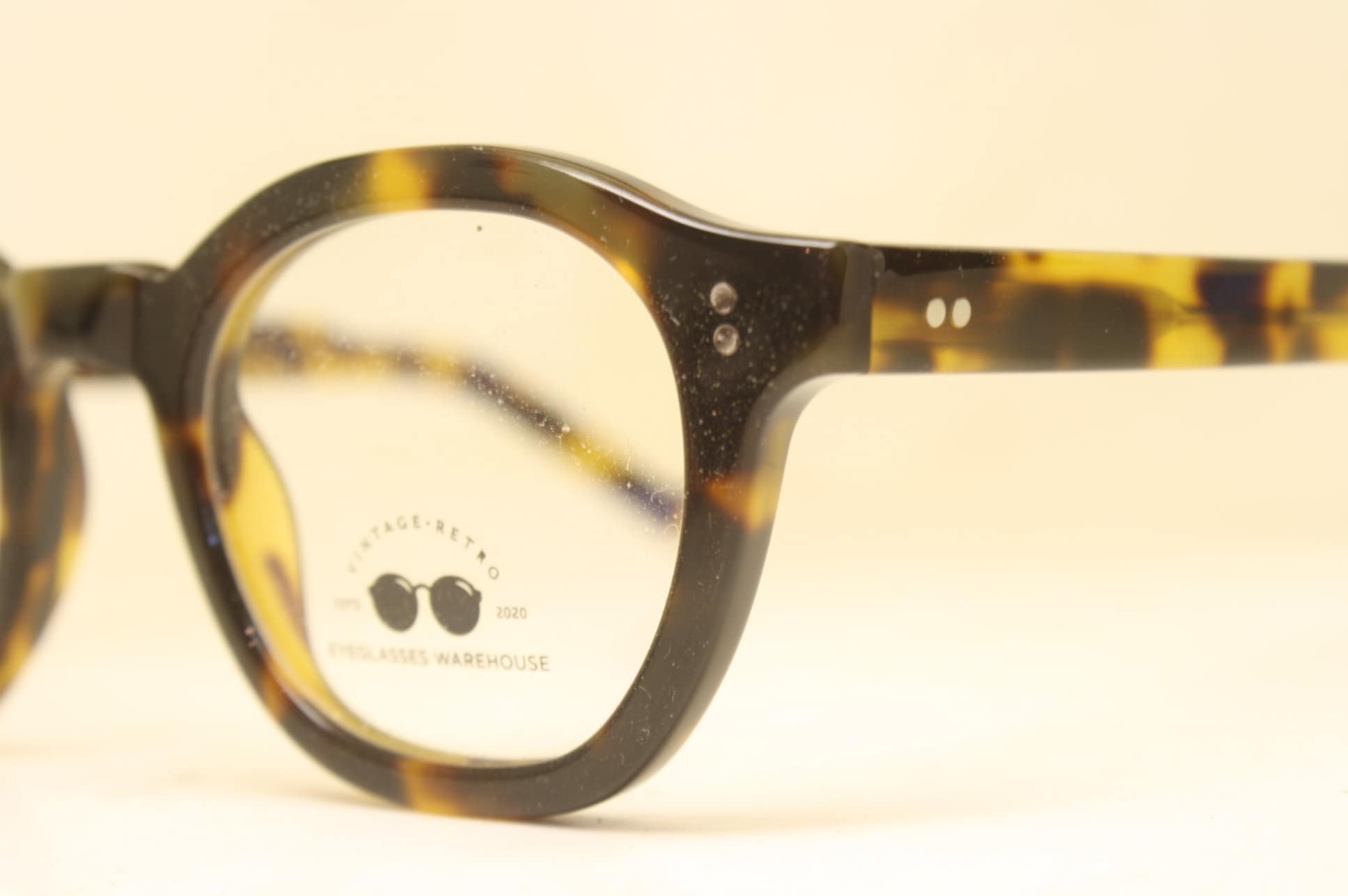 Tortoise Retro Horn Rimmed Glasses P3 Frames 1960s Vintage Style ...