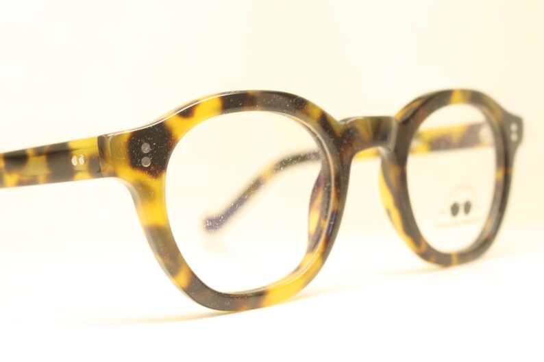Tortoise Retro Horn Rimmed Glasses P3 Frames 1960s Vintage Style ...