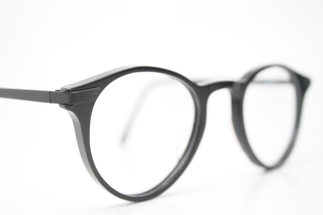 Unique Vintage Black P3 Eyeglass Frames Retro Eyeglasses Stylish ...
