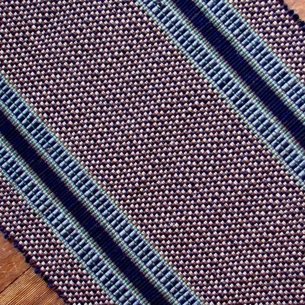 Blue Rag Rug - Etsy