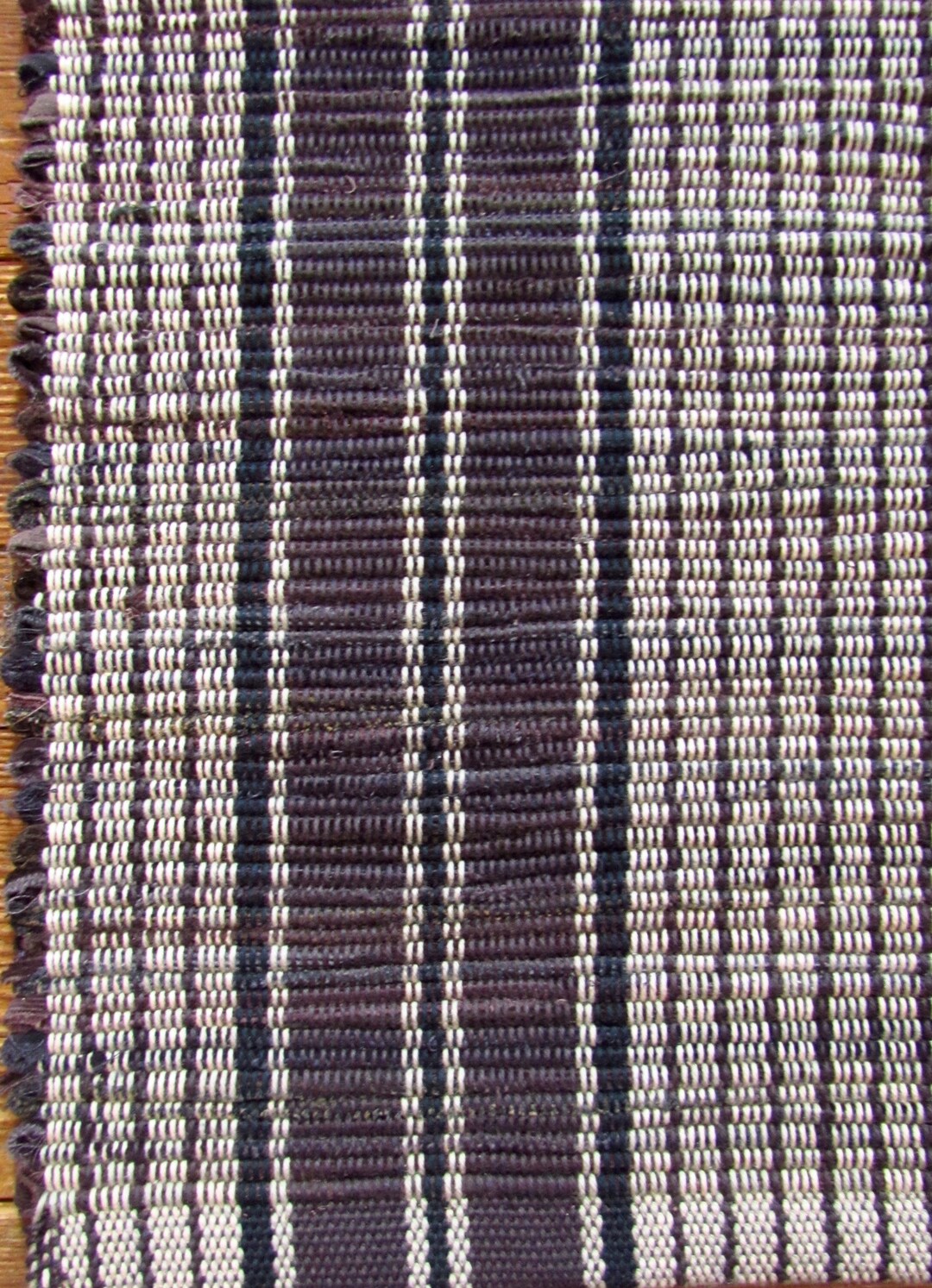 Tiny House Tiny Space Rag Rug Farmhouse Stripe Cotton Recycled ...