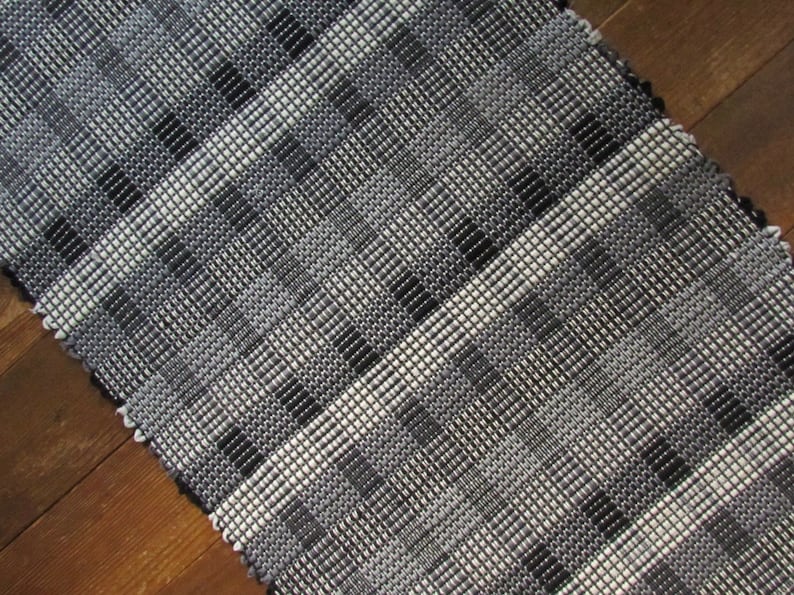 Rag Rug Traditional Craft Contemporary Design Always Recycled - Etsy