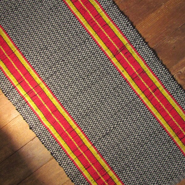 Striped Rag Rug - Etsy