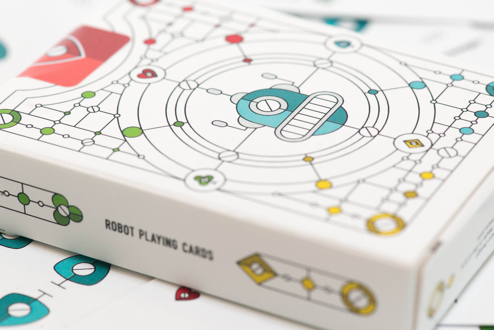 Robocards: Sci-fi Robot Playing Cards - Colorful Custom Design - Etsy