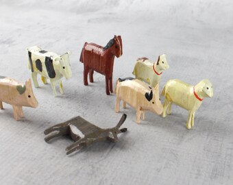 Vintage farm animals | Etsy