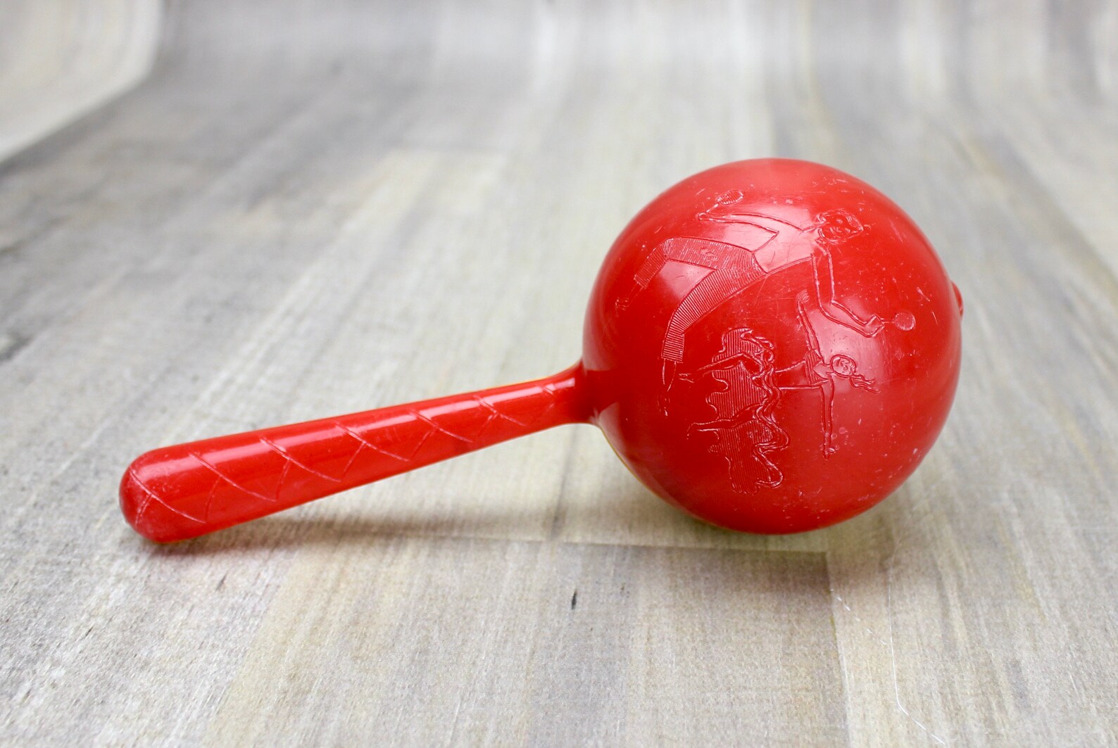 Vintage Plastic Maracas Children's Toy Maracas Single - Etsy