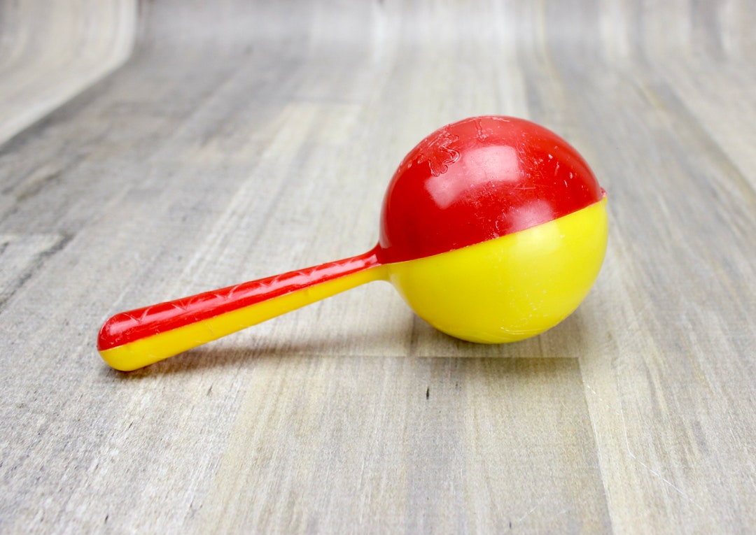 Vintage Plastic Maracas Children's Toy Maracas Single - Etsy