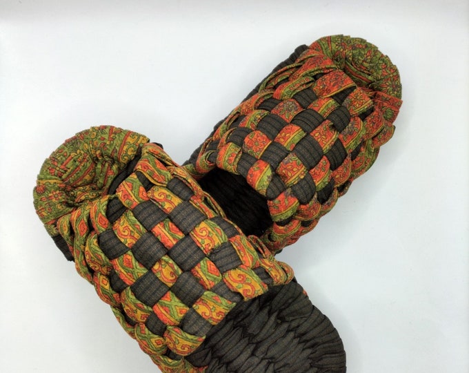 Men's Slippers, Slippers Women, 25cm, Flip Flops, Nuno Zori, Handmade ...
