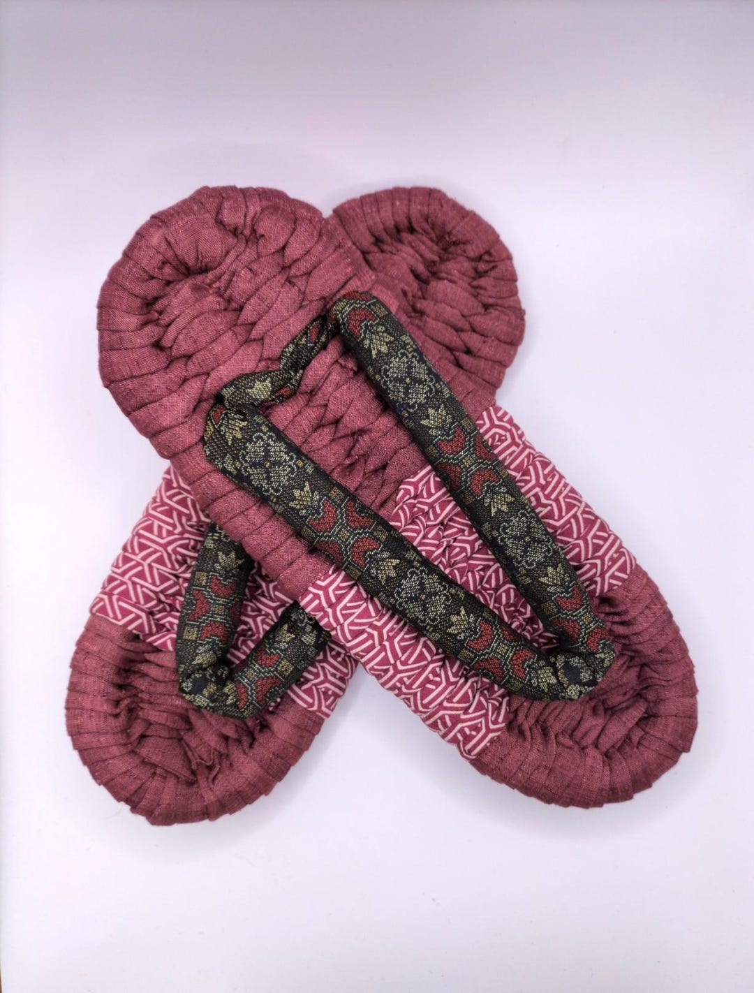 Men's Slippers, Slippers Women, 28.5cm, Flip Flops, Nuno Zori, Handmade ...