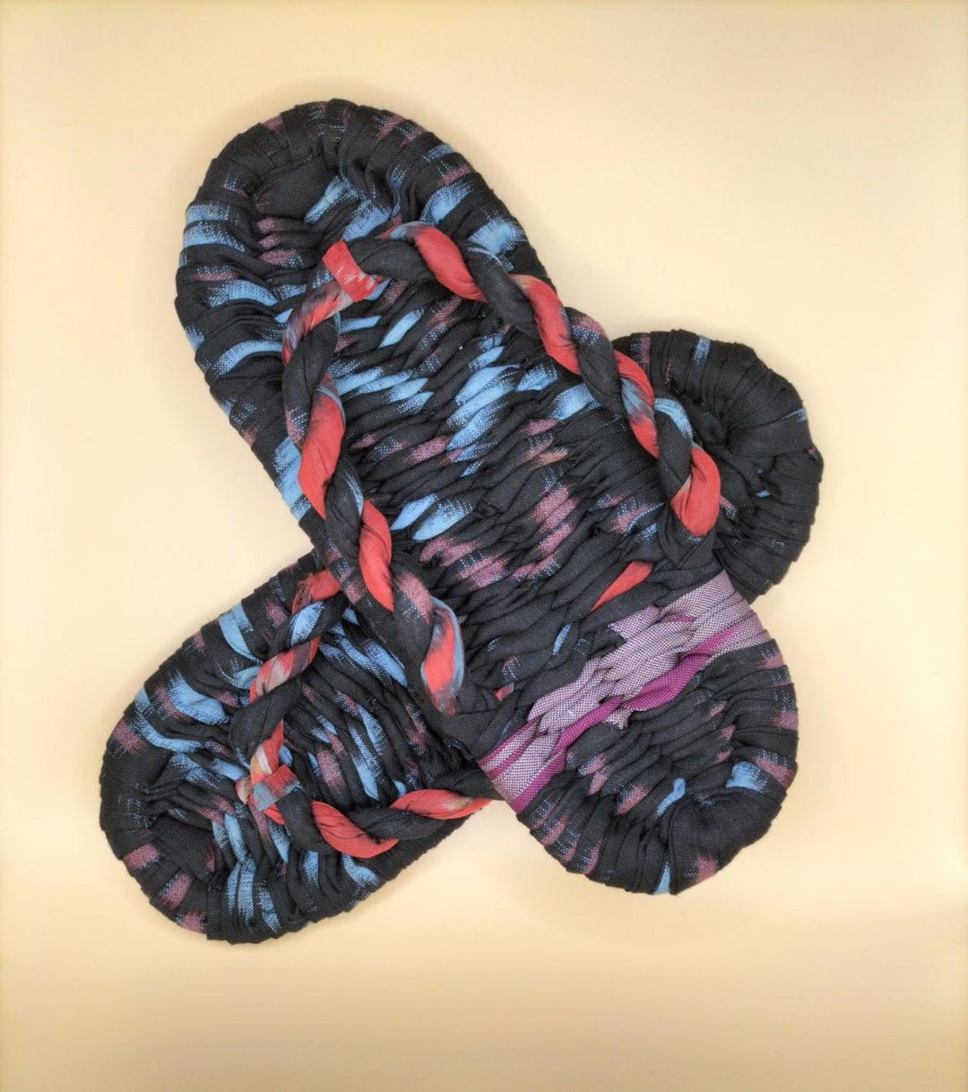 Men's Slippers, Slippers Women, 28.5cm, Flip Flops, Nuno Zori, Handmade ...